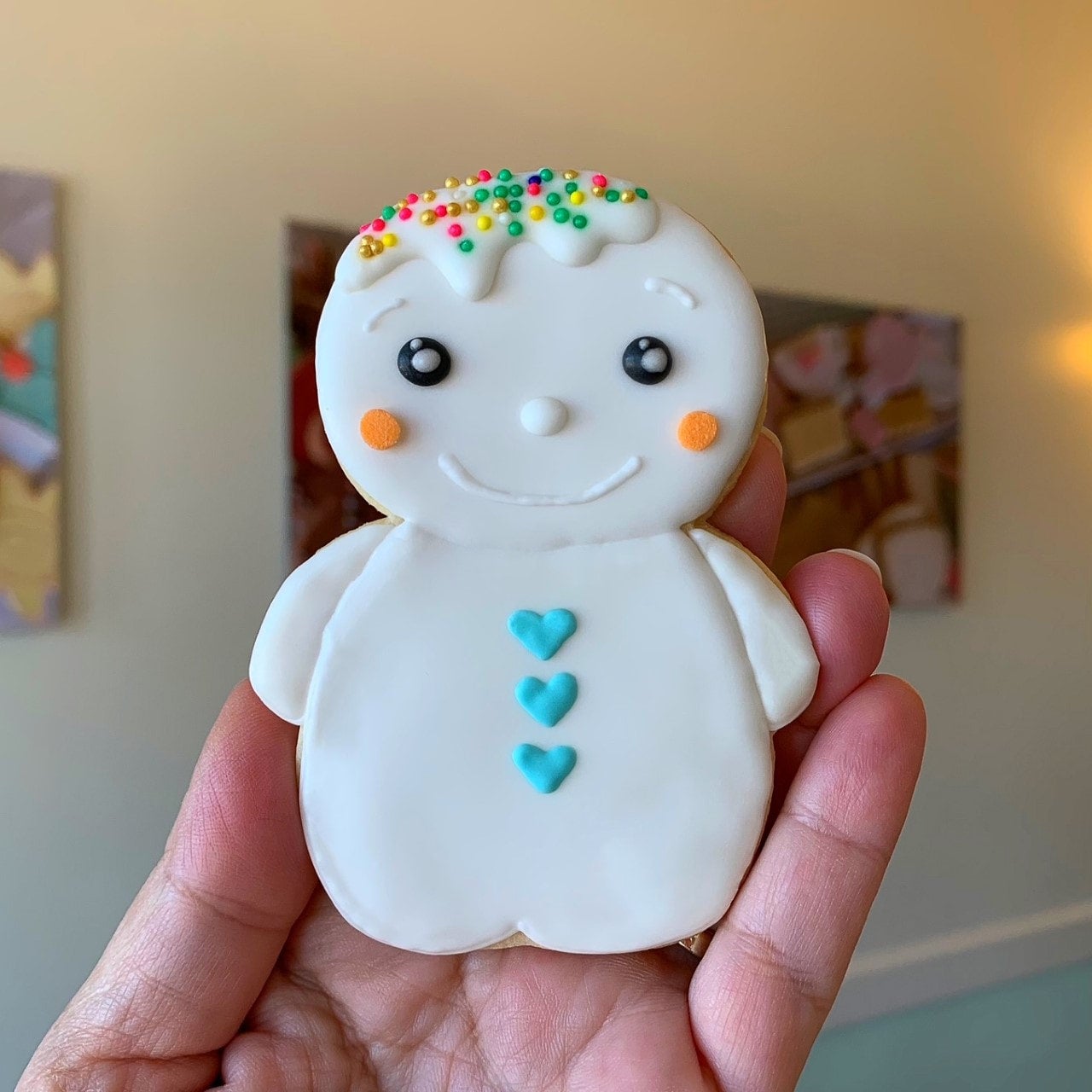 Squishy Snowman | Smitholator Cookie Shop LLC